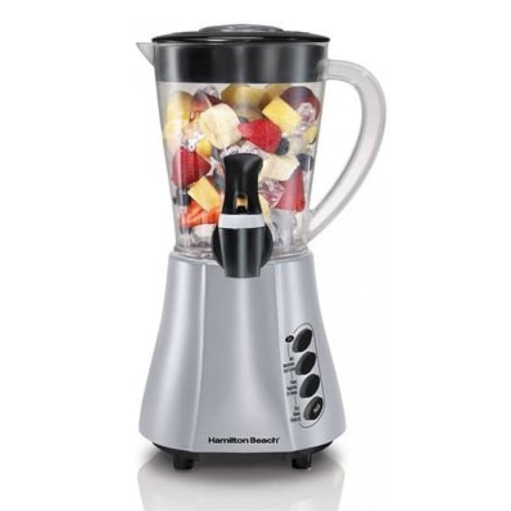 HAMILTON BEACH Wavestation Express Dispensing Blender Silver Metallic ...