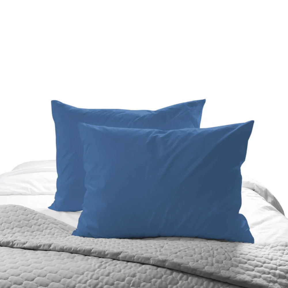 HOME AESTHETICS HA-1315K Pillowcase Assorted Solid Colour King 2PK ...