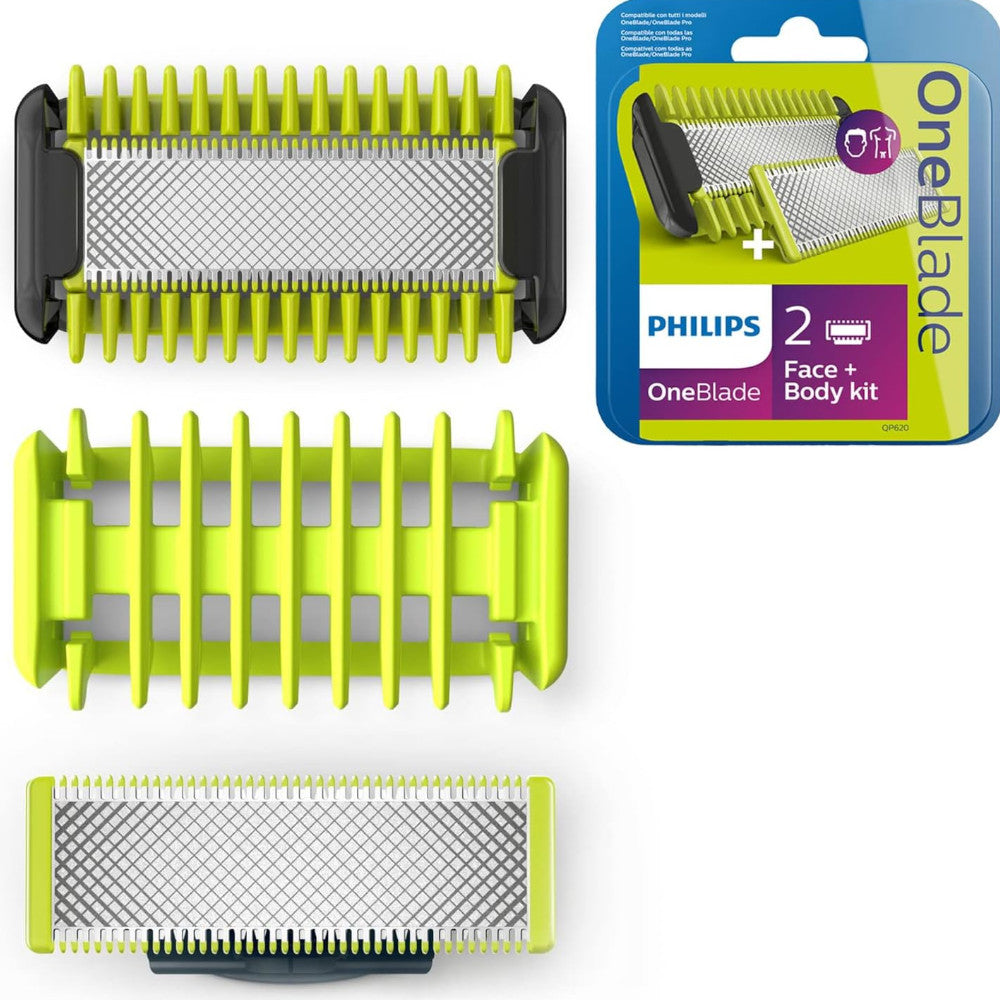 PHILIPS OneBlade Face & Body Kit - QP620/50 – Home Essentials Outlet